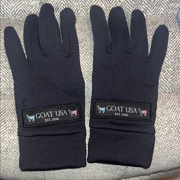Goat Usa | Accessories | Goat Usa Og Black Gloves Youth Large | Poshmark